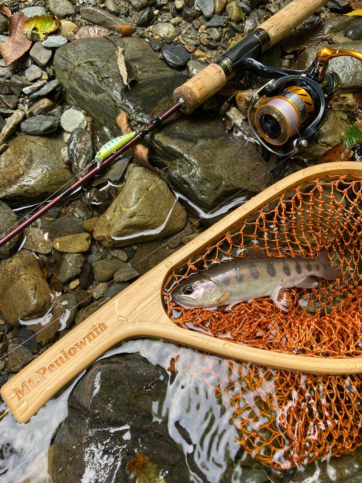 WOOD LANDING NET – Mt.Paulownia